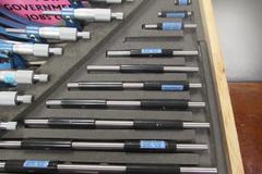 Machines Used | Fowler 0-12" Micrometer Set with Wooden Case. .0001 ...