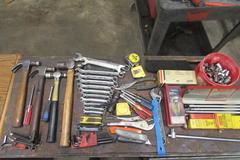 Machines Used | Hand Tools Hammers, Wrenches, Pliers, Nut Drivers, Tape ...