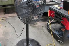 Machines Used | Dayton 20" Shop Fan with Pedestal Base, Single Phase