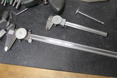Inspection Tools: 12" Cadillac Height Gage, 24" Vernier Height Gage, 12 ...