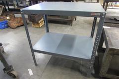 Machines Used | ULine Steel Work Table with Lower Shelf