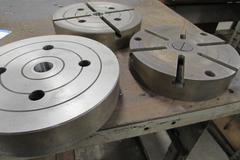 Machines Used | (3) Circular Sub Plates: 10" & 8-3/4" T-Slotted, 10" Plain
