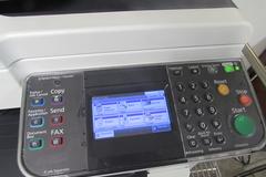 Kyocera Ecosys FS-6525MFP Monochrome Copier/Printer with Cart