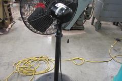 Machines Used | Dayton 20" Shop Fan with Pedestal Base, Single Phase