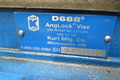 Machines Used | Kurt D688 With Speed Handle and Vise Stop