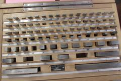 Machines Used | Partial Grade B Gage Block Set with Case, .050" to 4"