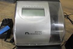 Machines Used | (2) Accuprint ES700 Electronic Time Clocks with Extra ...