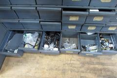 Machines Used | Durham 30 Drawer Metal Cabinet with Fastener and ...