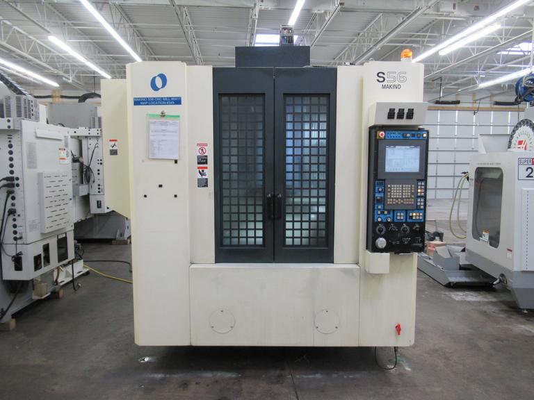 Makino S56 4-Axis CNC Vertical Machining Center with 20,000 RPM Spindle ...