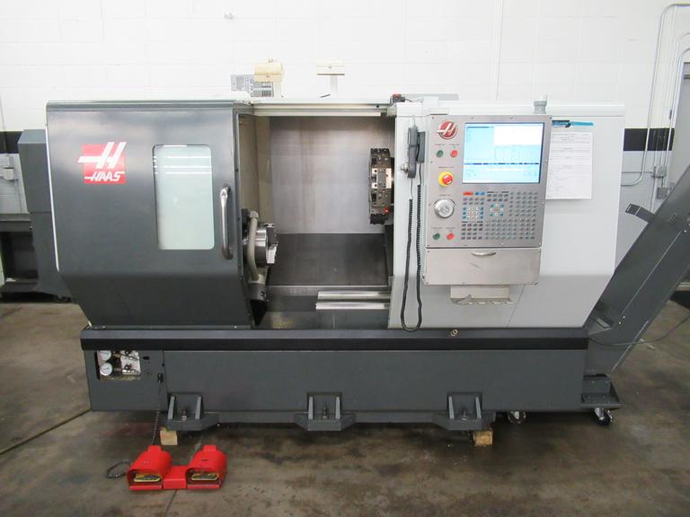 Haas ST-20 CNC Lathe Haas Coldfire CNC Control 10" 3-Jaw Hydraulic ...