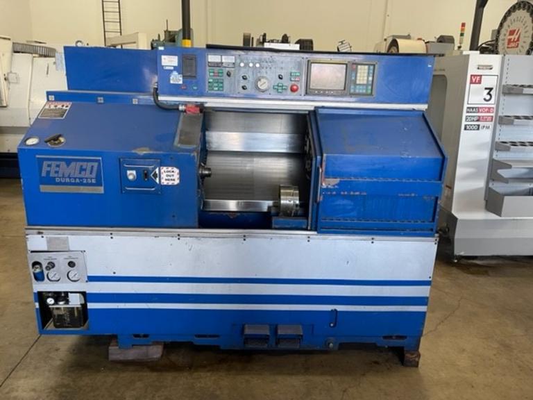 Femco Durga 25E CNC Turning Center with Tailstock | Machines Used