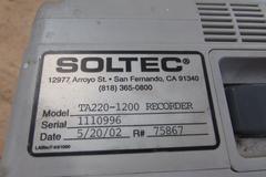 Soltec Falcon TA220-1200 Data Aquisition System