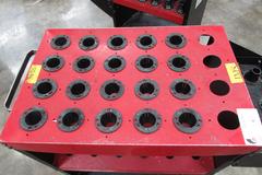Machines Used | Tool Holder Cart with (24) Cat 40 Positions