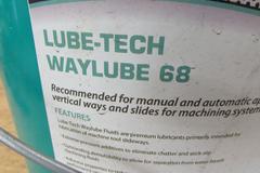 Machines Used | Partial 5 Gal Pail of Way Lube 68