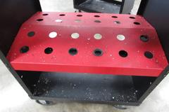 Machines Used | Tool Holder Cart with (24) Cat 40 Positions