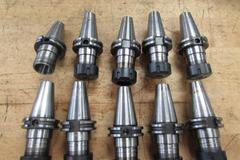 Machines Used | (10) Rego-Fix ER32 Collet Type Cat 40 Tool Holders