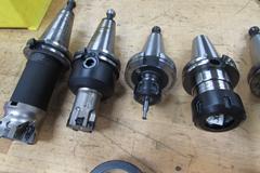 Machines Used | Assorted Tool Holders: Cat 40 ER32, ER16, Shell Mill; HSK