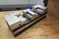 Machines Used | Chick 6" Double Lock Machine Vise with Aluminum Jaws