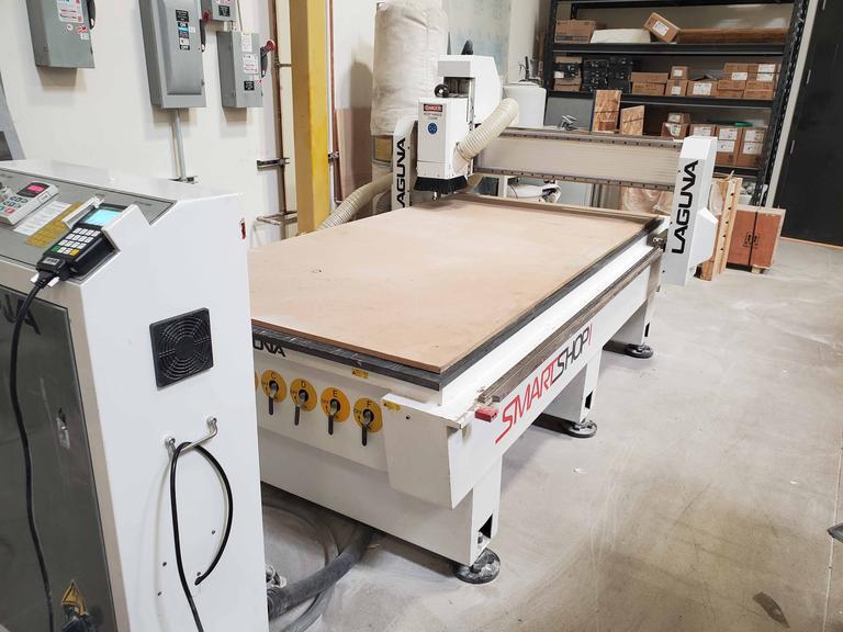 Laguna Smart Shop I 4' x 8' CNC Router w Laguna Hand Held Control ...