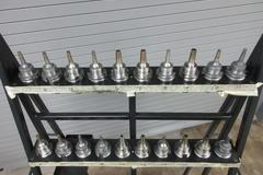Machines Used | 40 Taper Tool Holders and Tool Cart