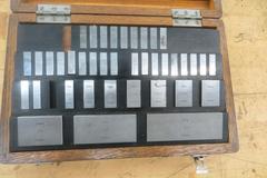 Machines Used | Webber Gauge Block Set, Incomplete, 0.05" to 4"