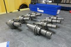 Machines Used | Nikken CAT40 Taper SK-10 Collet Tool Holders (7) and (1 ...