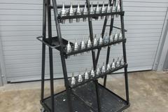 Machines Used | 40 Taper Tool Holders and Tool Cart