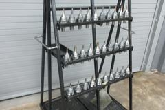Machines Used | Cat 40 Taper Tool Holders and Tool Cart