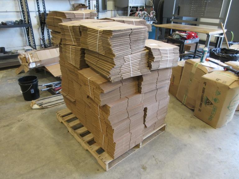 Machines Used New Boxes On Pallet 9 X 9 X 8 High Each