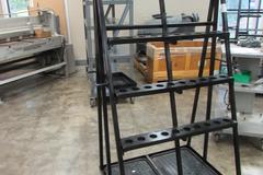 Machines Used | 40-Taper Tool Holder Rack, (40) Tool Capacity, On Wheels