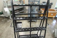 Machines Used | 40-Taper Tool Holder Rack, (40) Tool Capacity, On Wheels