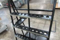 Machines Used | 40-Taper Tool Holder Rack, (40) Tool Capacity, On Wheels