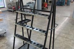 Machines Used | 40-Taper Tool Holder Rack, (40) Tool Capacity, On Wheels