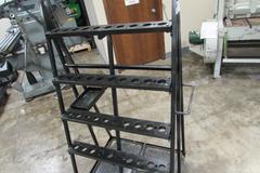 Machines Used | 40-Taper Tool Holder Rack, (40) Tool Capacity, On Wheels