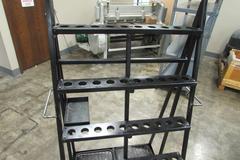 Machines Used | 40-Taper Tool Holder Rack, (40) Tool Capacity, On Wheels