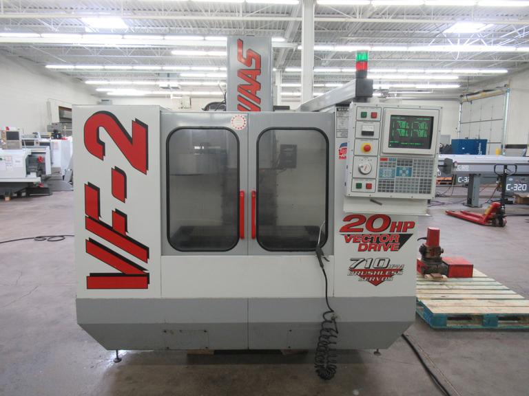 Haas VF-2 5-Axis CNC Vertical Machining Center with Haas T5C 2-Axis ...