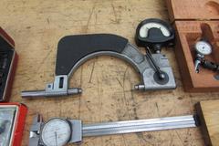 Machines Used | Misc Inspection Tools: Thread Measuring Wires, Planer ...