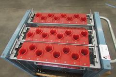 Machines Used | Cat 40 Tool Holder Cart with (48) Positions