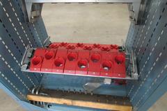 Machines Used | Cat 40 Tool Holder Cart with (48) Positions
