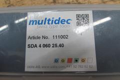Machines Used | Utilis Multidec SDA 4 060 25.40 Boring/Turning Tool Holders for CNC Swiss Machines