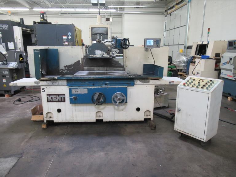 Kent KGS-510AHD 20" x 40" 3-Axis Automatic Surface Grinder with Acu-Rite 2-Axis Digital Readout ...
