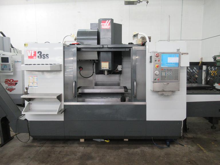 Haas VF-3SS APC CNC Vertical Machining Center with 2-Station Pallet ...