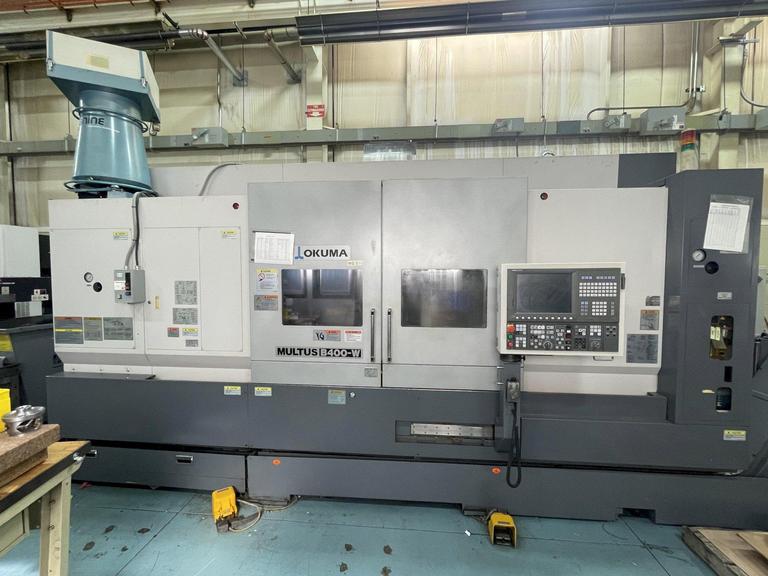 Okuma Multus B400-W Live Milling Y-Axis Turning Center w B-Axis Head ...