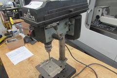 Machines Used | Delta Benchtop Drill Press with 4" Throat and 110 Volt ...