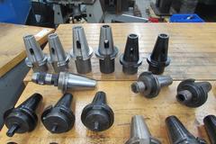 Machines Used | Cat 50 Tool Holders, (36), Assorted Types: Shell Mill ...
