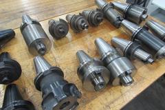 Machines Used | Cat 50 Tool Holders, (36), Assorted Types: Shell Mill ...
