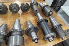Machines Used | Cat 50 Tool Holders, (36), Assorted Types: Shell Mill ...