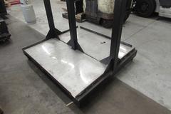 Machines Used | Double Sided Rolling Rack with Arms From 8" to 16" Long