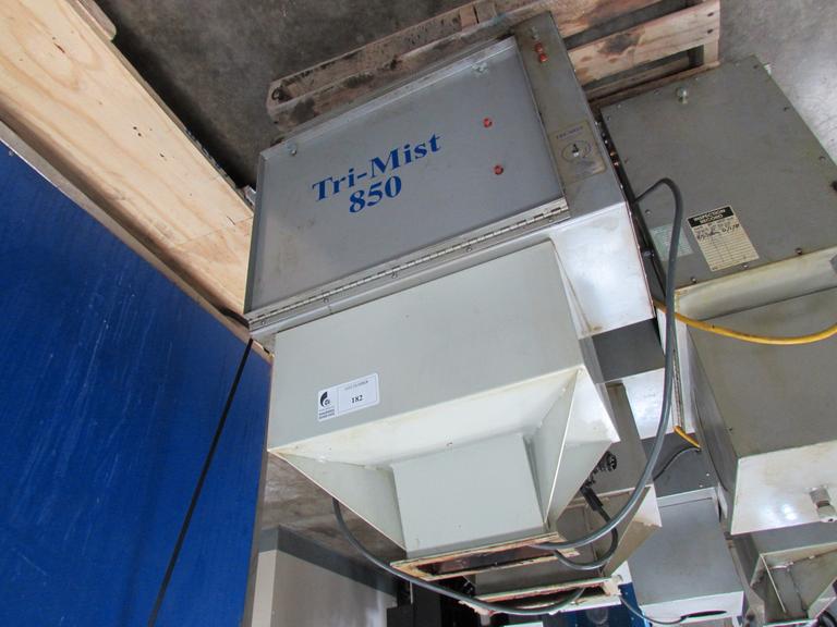 Machines Used Tri Mist 850 Mist And Smoke Collector Variable Speed
