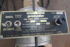 Machines Used | Procunier No. 3 Lead Screw Tapping Attachment, 1/2 ...